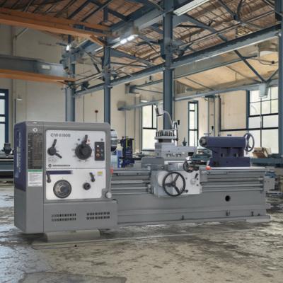China SMTCL Conventional Lathe 6 Meter Lathe Machine CW6180B Swing Diameter 800mm Metal Manual Lathe for sale