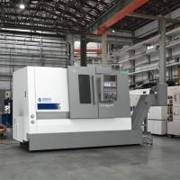 China SMTCL HTC40H FANUC CNC Lathe 12-station Servo Turret Slant Bed CNC Lathe with Bar Feeder for sale
