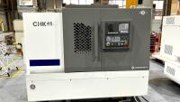 China SMTCL Gang Tool Slant Bed CNC Lathe CHK46 Automatic Gang Type Lathe With Bar Feeder for sale