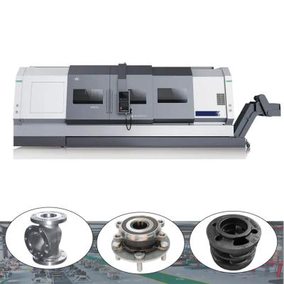 China SMTCL HTC80H High Precision12-Station Horizontal Servo Tool Carriage Heavy CNC lathe for sale