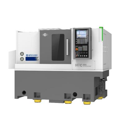 China SMTCL Cost-Effective HTC30Q Horizontal CNC Lathe Bar Feeder High Efficiency Turning Lathe for Small Parts for sale