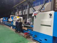 China Large Heavy Duty 35T 12000mm CKM61320 Horizontal CNC Lathe with Grinding Wheel CNC Lathe for sale