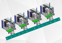 China High Speed CNC Lathe High Precision Automation Production Line Equipped with Gantry Loader for sale