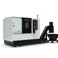 China High‑efficiency Processing of automotive nuts CNC Turning Center Dual Spindle CNC Lathe for sale
