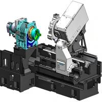 China High‑efficiency HTC200MSY High Accuracy Dual Spindle for Auto Parts Batch Machining CNC Turning Center for sale