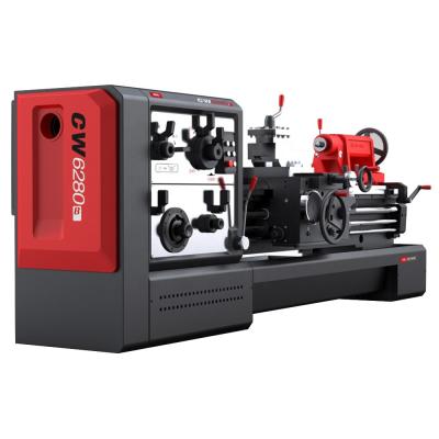 China Universal Conventional Lathe Machine CW6180B CW6280B Heavy Duty Lathe Machine for sale