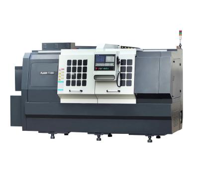 China Precision Tailstock Flatbed CNC Machine FTL660 For Shaft Machining for sale