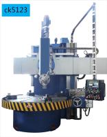 China Heavy Single Column Vertical CNC Lathes Machine 37KW Ck5123 C5123 Vertical CNC Lathe for sale