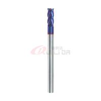 China HRC65 Solid Carbide Corner Radius End Mill 4R0.2 4 Flutes Corner Rounding Tools for sale