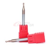 China 2mm Ball Nose Cutter Hss Cnc Ball Nose Router Bits Solid Carbide Hrc55 for sale