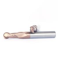China 30 Helix Altin Coated End Mill Ball Nose 10mm Carbide End Mill for sale