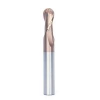 China 30 Helix Altin Coated End Mill Ball Nose 10mm Carbide End Mill for sale