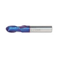 China 2 Flutes Ball Nose End Mill Hrc65 1/4
