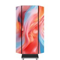 China Foldable Double-Sided LED Poster Screen for Indoor Advertising for sale