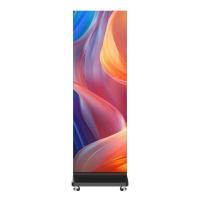 China Mobile LED Poster Display with APP Content Publishing for sale
