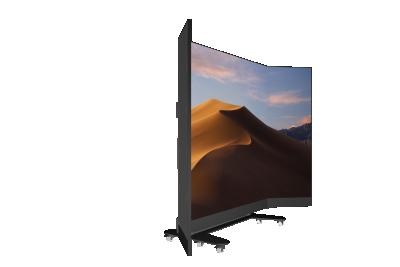China 135 Inch Front-Fold All-in-One LED Display for Space-Saving Transport for sale