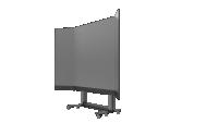 China 135 Inch Front-Fold All-in-One LED Display for Space-Saving Transport for sale
