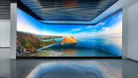China Custom Shape Flexible LED Screen for Immersive Brand Environments for sale
