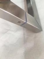 China Custruction Big5 Brush No.4 Satin Stainless Steel Pipe Tube Door Handle In Foshan Manufacturer for sale