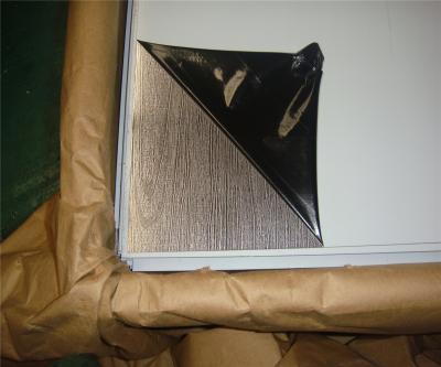 China TISCO JISCO BAOSTEEL ZPSS LISCO Brand ASTM Standard Decorative Embossed Stainless Steel Sheet  5WL 6WL for sale