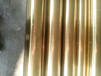 China Foshan Manufacturer Ti color stainless steel pipes tubes in different metal colors for sale