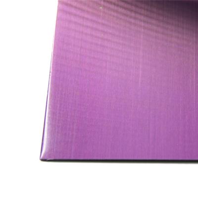 China 201 304 316 Black Color Titanium Stainless Steel Decorative Hairline Finish Sheet From China Manufacturers for sale