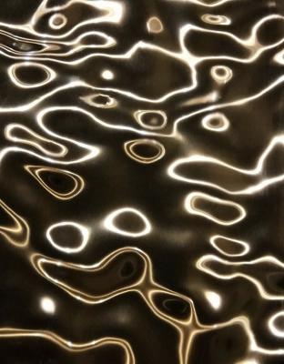 China Stainless Steel Embossed Metal Sheet Decorative for Kitchen Wall and Cabinets for sale