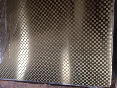 China Embossed Metal Sheet Decorative Panels Supplier From China Foshan Stainless for sale