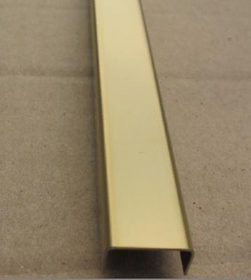 China 8K Mirror Satin Finish Stainless Steel U Channel Sizes Price Per Linear Feet Made In China for sale