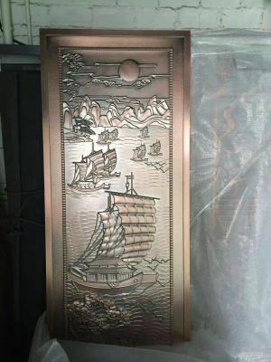 China Laser Engraving Aluminum Carved Skeleton Hollow Out Decoration Wall Panels From China Manufacturer for sale