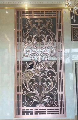 China CNC Laser Cutting Perforated Aluminum Screen Decorative Metal Manufacturer In China for sale