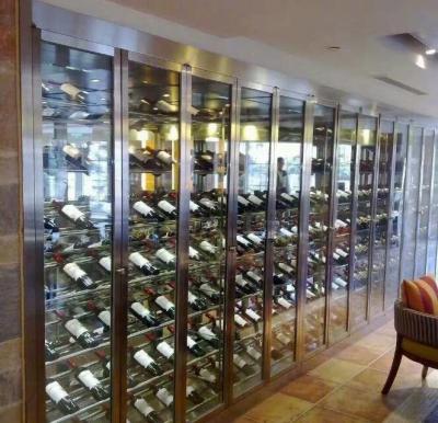 China China Wine Shelves Fabrication Custom Stainless Steel Factory Price for sale