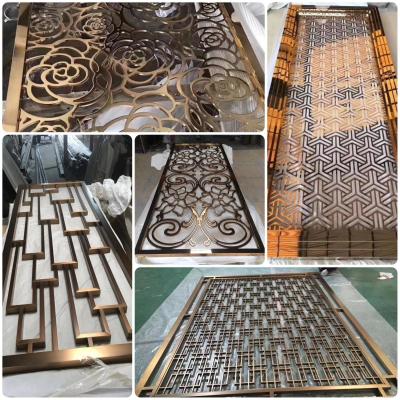 China China Laser Cut Metal Room Divider Suppliers Manufacturers In Foshan for sale