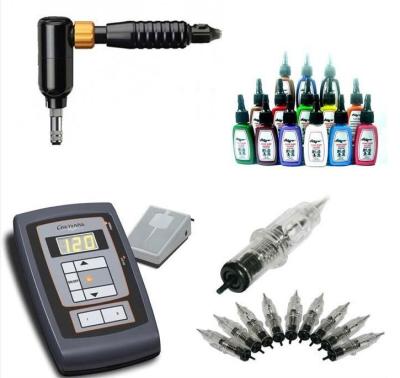 China Small Rotary Tattoo Machine With LED Power .  Tattoo Equipment Supplies for sale