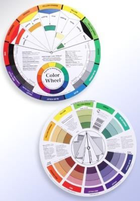 China Permanent Makeup Micro Pigment Color Wheel Semi Permanent Makeup Pigment Color Wheel for sale