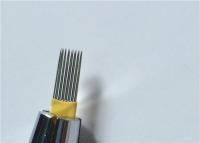 China Permanent Makeup Microblading Eyebrow Tattoo Needles 15M Disposable Less Vibration for sale