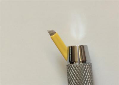 China Eyebrow 3D Tattoo Microblading Needles 9 Pins Needles For Tattoos Durable for sale