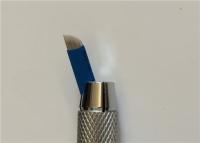 China Blue 0.25 MM 17 Pins Permanent Makeup 3D Embroidery Needles For Tattoos for sale