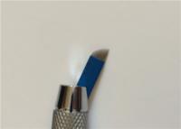 China Blue 0.25 MM 17 Pins Permanent Makeup 3D Embroidery Needles For Tattoos for sale
