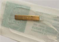 China Permanent Makeup Tattoo Microblading Needles Golden PCD 12 Pins Tattoo Blade for sale