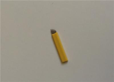 China 3D Embroidery Eyebrow Microblading Tattoo Needles For Permanent Makeup CE for sale