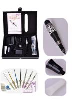 China Pre-sterilized Deluxe Mosaic Eyeline Permanent Makeup Machine Kit with Tattoo Gun for sale