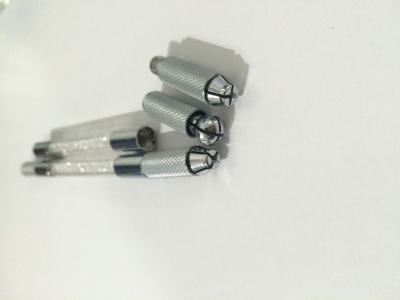 China Crystal Material Doubel Head Eyebrow Microblading Tattoo Pen for Permanent Makeup for sale