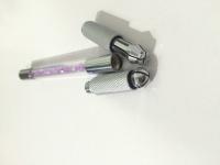 China Crystal Material Doubel Head Eyebrow Microblading Tattoo Pen for Permanent Makeup for sale