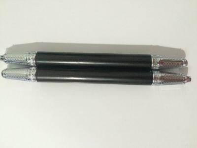 China 5D Eyebrow Microblading Manual Tattoo Pen with Wood Double Head  , Cosmetic Tattoo Pen for sale