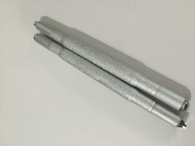 China Aluminum Double Head 5D Microblading Manual Tattoo Pen , Eyebrow Tattoo Pen for sale