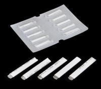 China Tattoo Blade Disposable Permanent Makeup Needles Gamma Ray Sterilization for sale