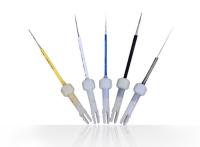 China Stainless Steel Disposable Permanent Makeup Tattoo Card Needles for Mosaic Machine for sale