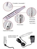 China Permanent Makeup Machine - Electric Microneedle Pen Therapy Machine for sale