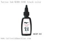 China 1OZ True Black Color Eternal Tattoo Ink OEM Kuro Sumi For Tattooing Body for sale